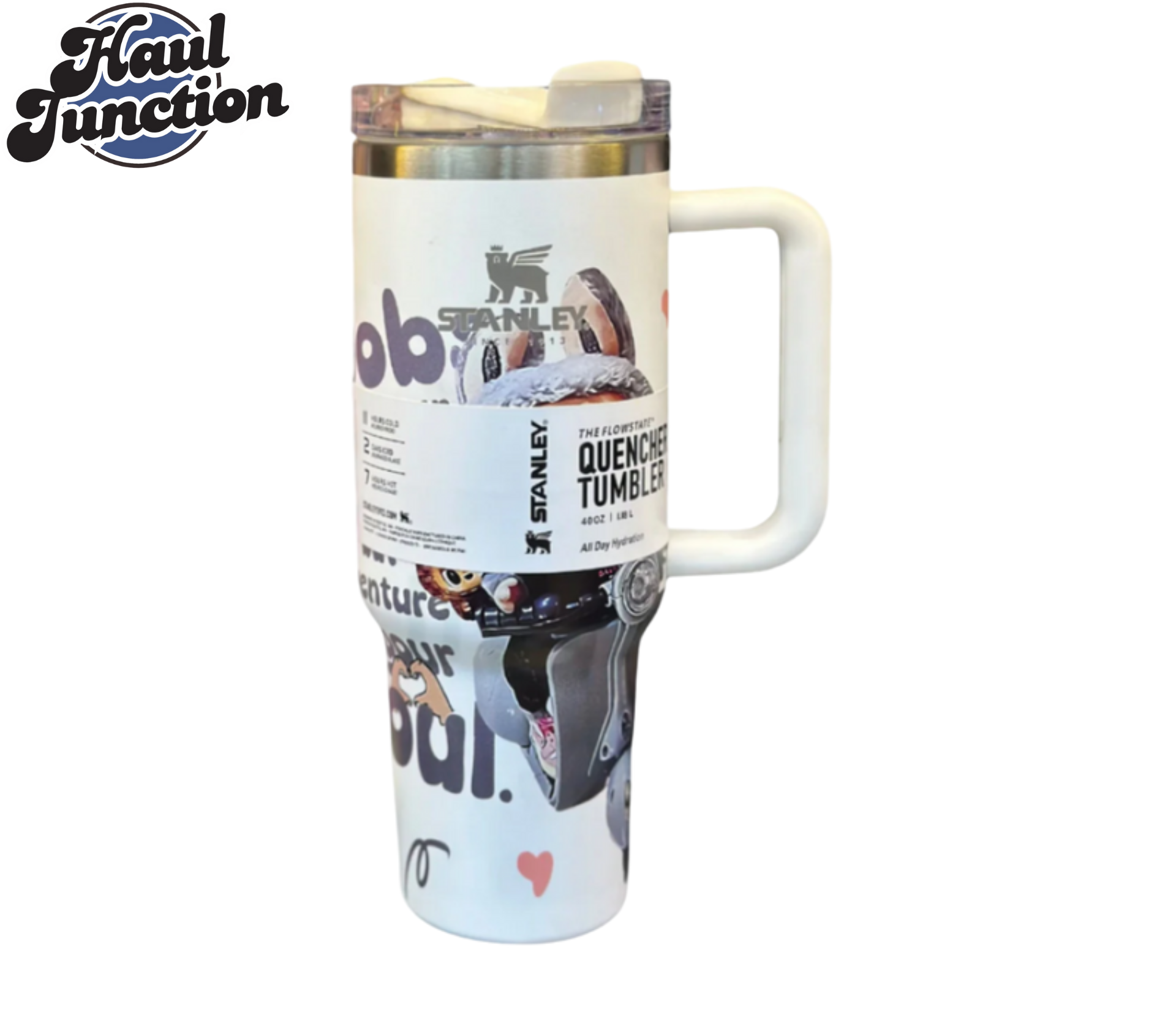 THE STANLEY X LABUBU LIMITED EDITION 40OZ QUENCHER H2.0 TUMBLER – RIDE