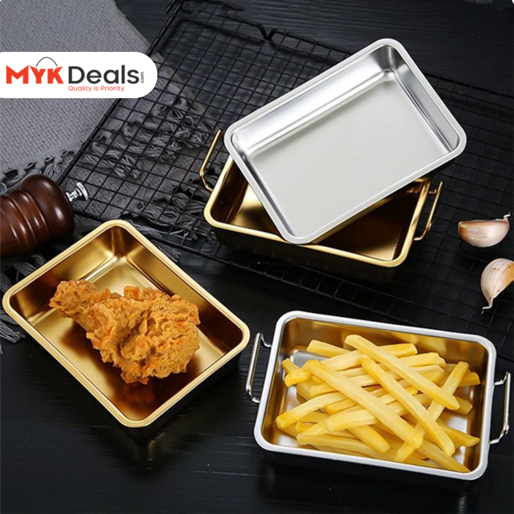 GOLDEN DEEP TRAY RECTANGLE SHAPE – Haul Junction
